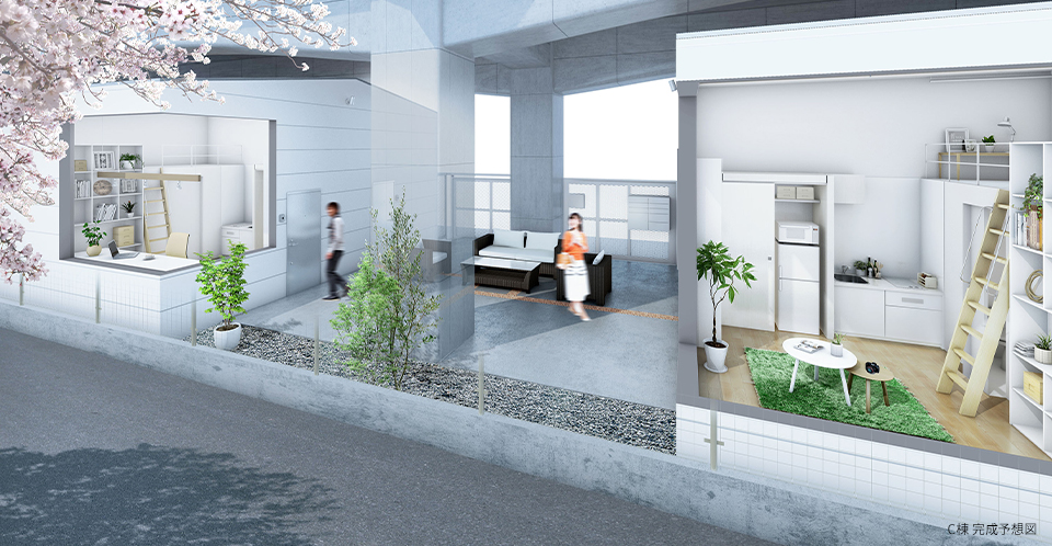 plan | Chuo Line House KOGANEI 中央ラインハウス小金井 | C・L・H